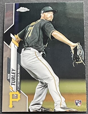 2020 Topps Chrome Update Nik Turley RC Pittsburgh Pirates #U-23 | eBay