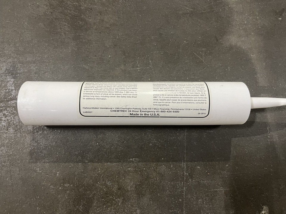 Inswool Pumpable Modable 2300F Ceramic Fiber Caulking 10.3OZ | eBay