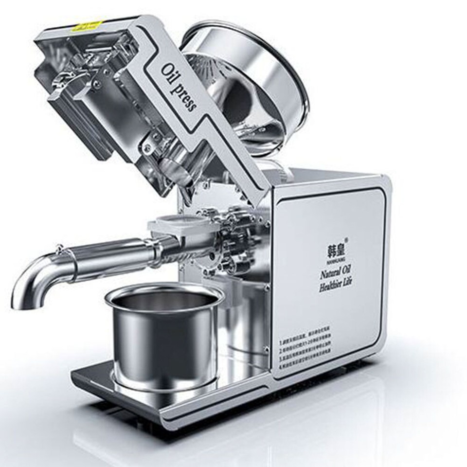 Automatic Intelligent Oil Frying Machine Linseed Press Oil Extraction ...