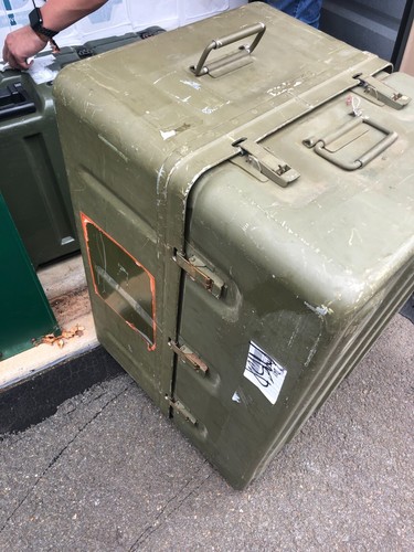 32x20x19 Aluminum Military Medical Supply Case Storage Survival Prepper ...