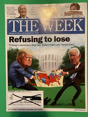 The Week Political Magazine November 13, 2020 Refusing To Lose | eBay