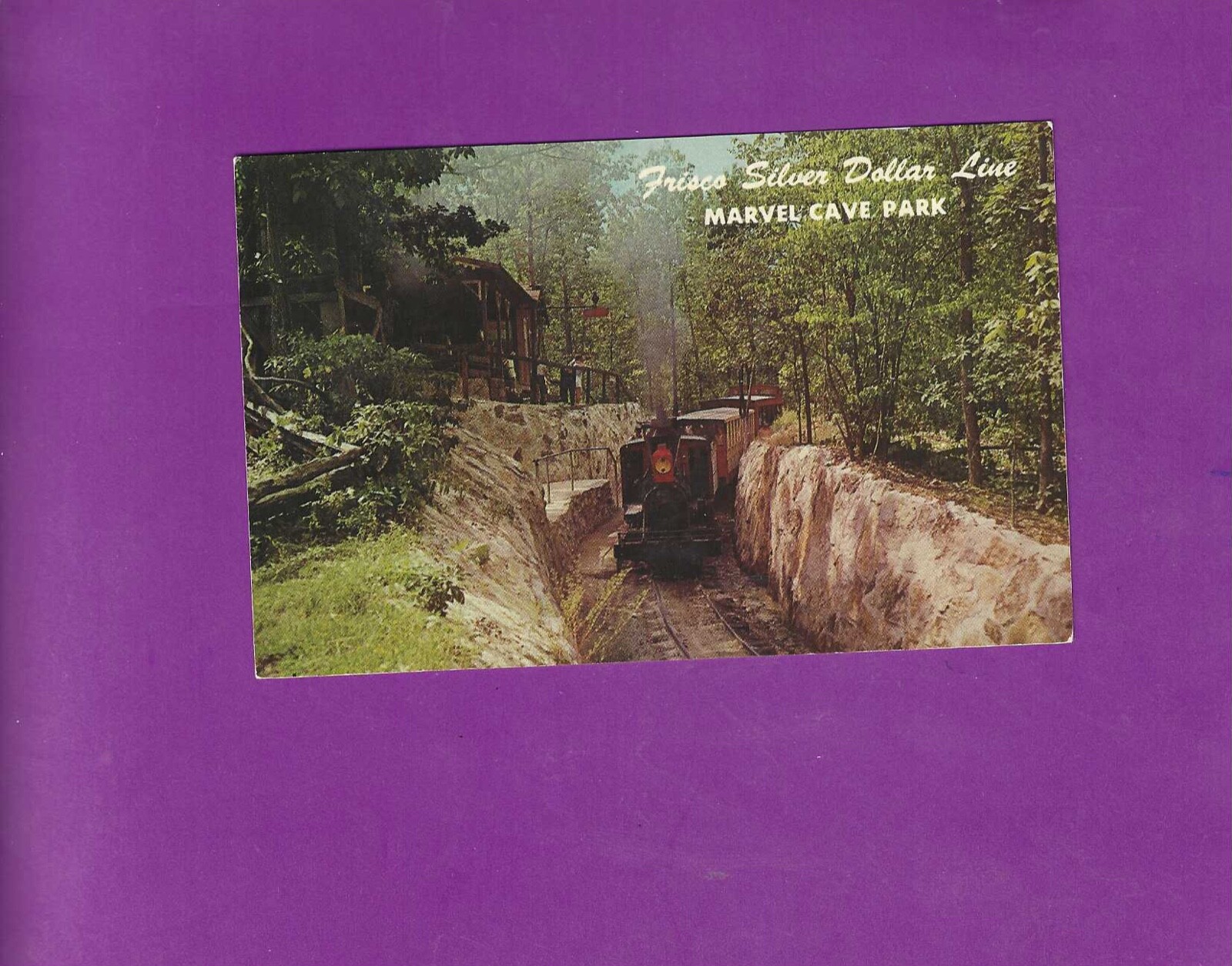 Frisco Silver Dollar Railroad Line in Marvel Cave Park Ozarks MO ...