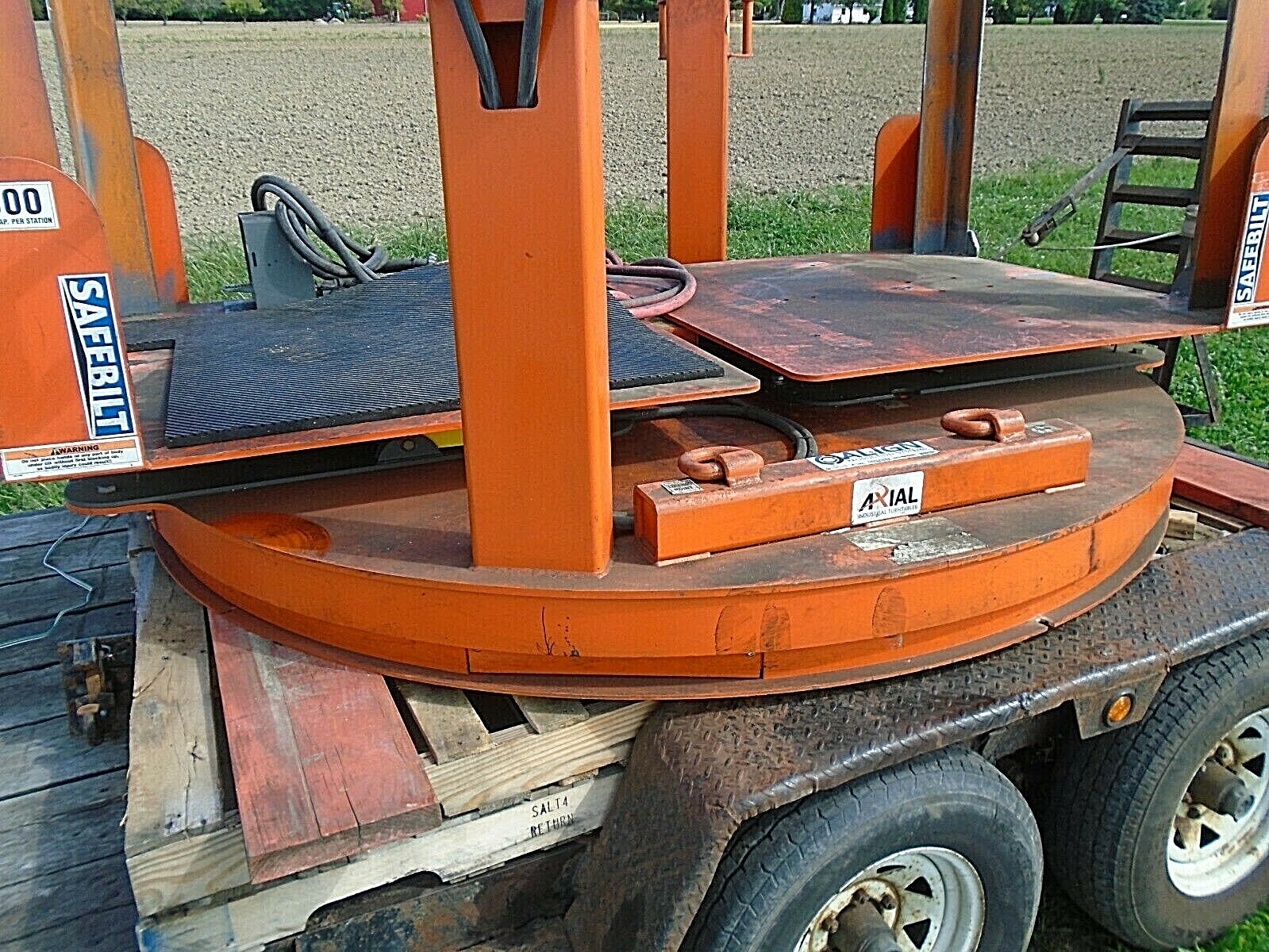 AIRFLOAT ROTARY PNEUMATIC with TILT Tables model B28-0080 Align 50 x 56 ...