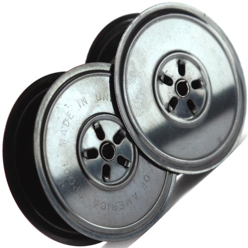 Vintage Underwood Typewriter Twin Metal Spools with New Black Ribbon | eBay
