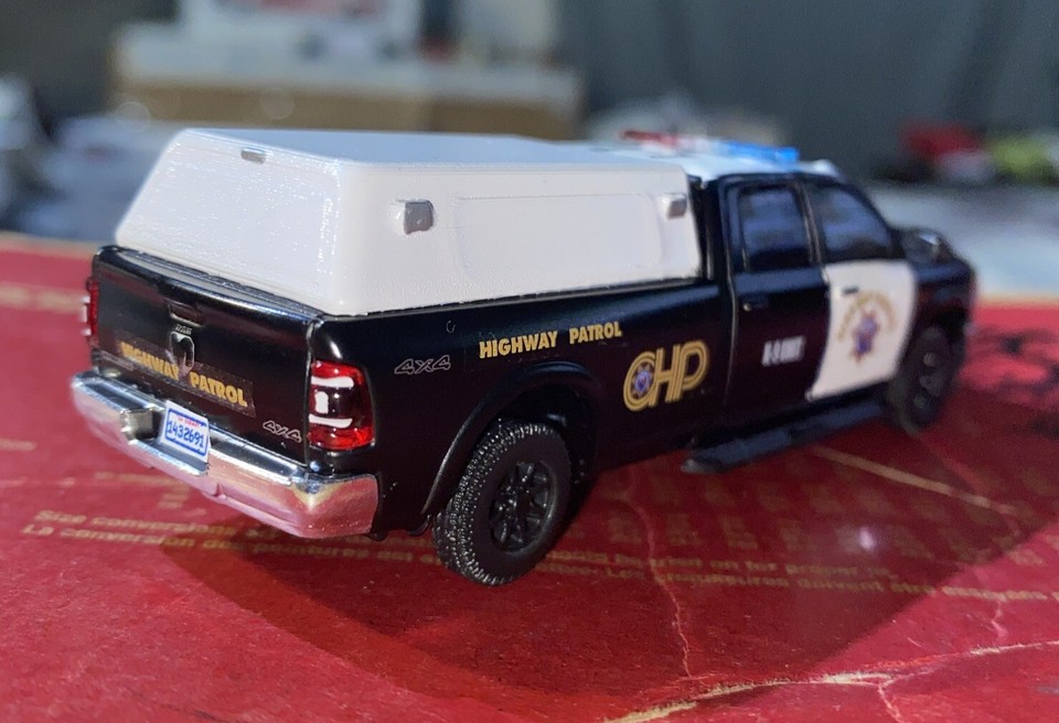Kitbash RAM 2500 Police Pursuit California Highway Patrol CHP K9 DOT ...