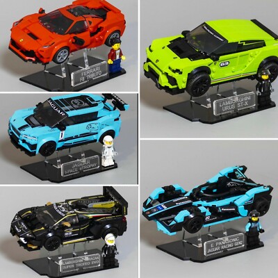 Acrylic Display Stand for all the new LEGO speed Champions models (2020 ...