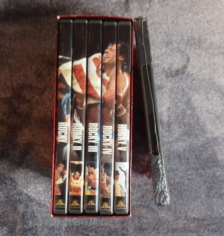 The Rocky Anthology DVD Set + Rocky Balboa Sylvester Stallone ...