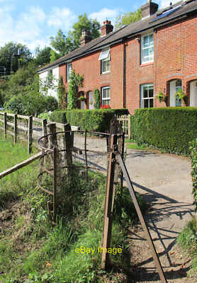 Photo 6x4 Old Gate at Bridge Terrace Shawford Nobody uses the gate ...