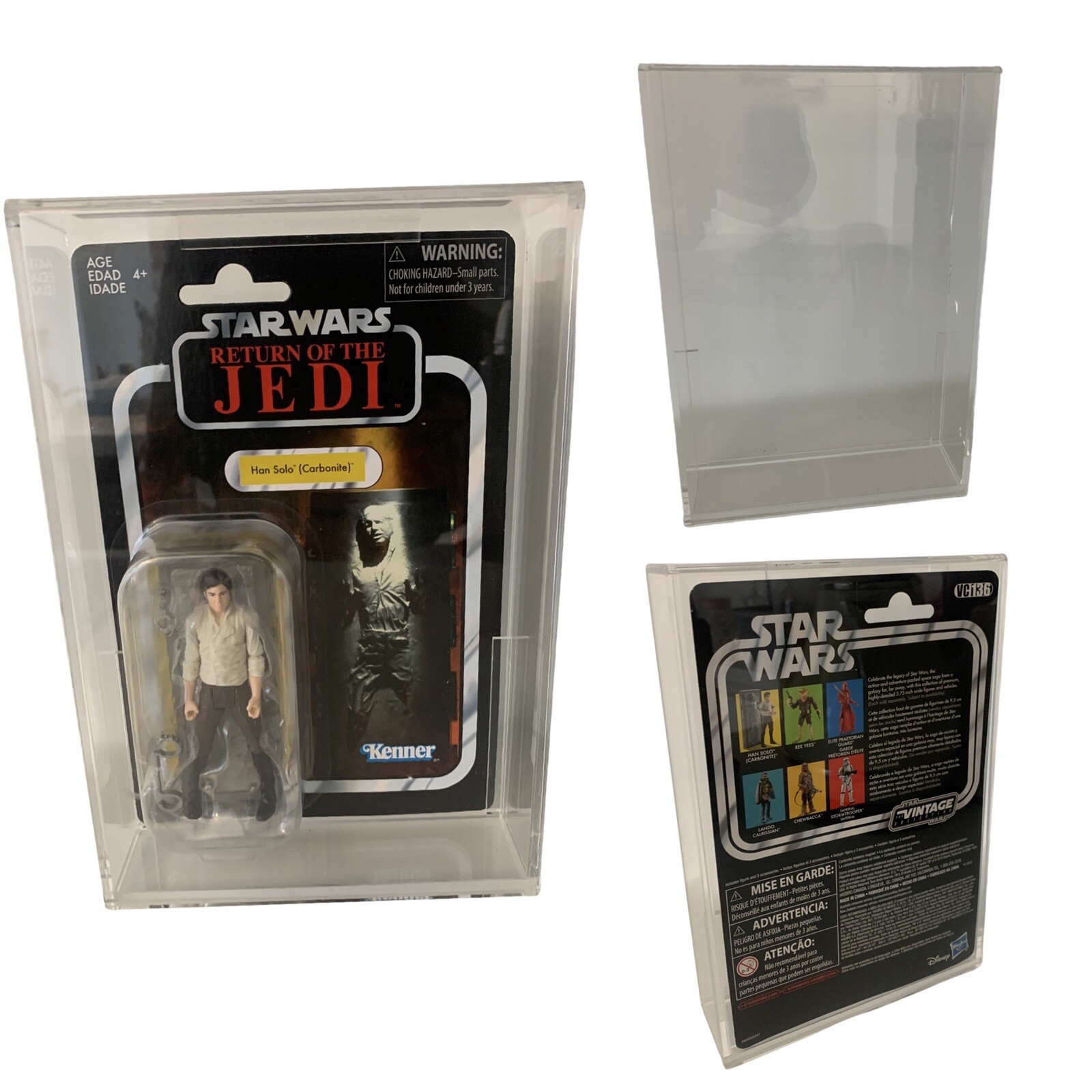 DEFLECTOR DC ACRYLIC DISPLAY CASE for Star Wars The Vintage Collection ...
