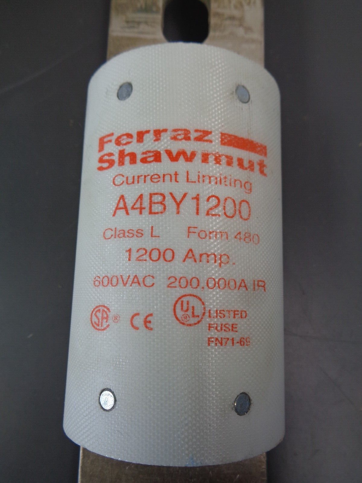New Ferraz Shawmut A4BY1200 1200 Amp Fuse KRP-C-1200 600V Class L | eBay