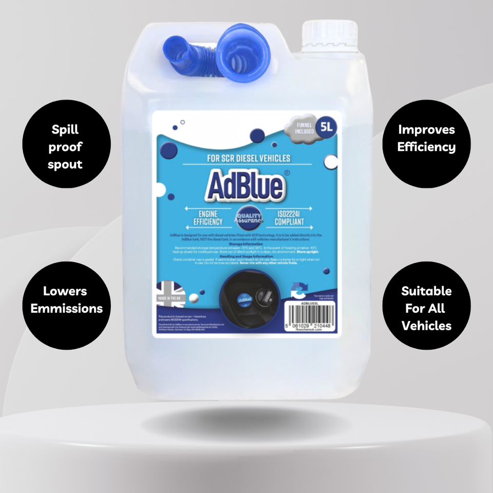AdBlue 5L / 10L Urea DEF for Diesel Vehicles | Reduces Emissions | Fast ...
