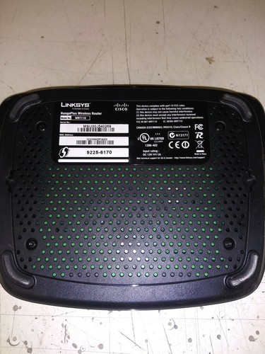 Linksys WRT110 24 Mbps 4-Port 10/100 Wireless G Router 745883583959 | eBay