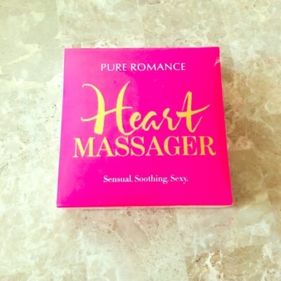 pure romance heart massager | eBay