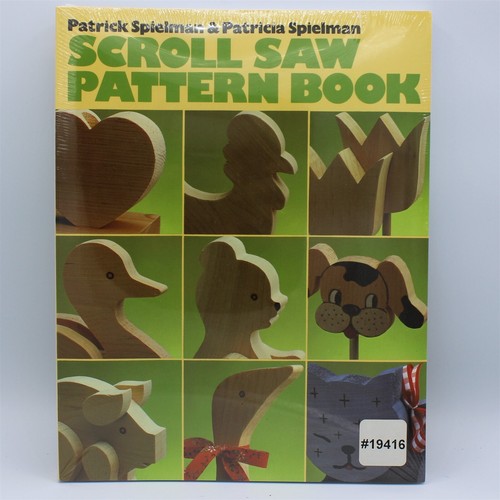Scroll Saw Pattern Book by Patricia & Patrick Spielman (1986, Trade ...