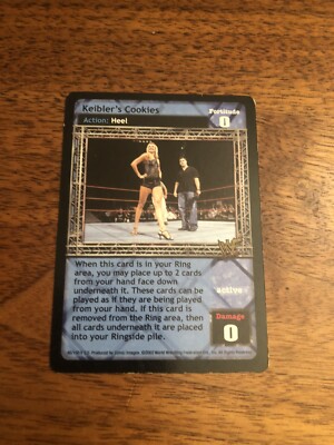 Stacy Keibler's Cookies 2002 Comic Images WWF Raw Deal Mania Rookie ...