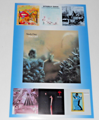 Large Steely Dan 1972-80 Album Cover Poster Aja, Gaucho, Royal Scam 19 ...