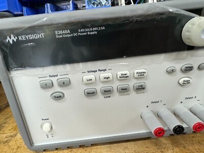 Keysight / Agilent Technologies E3648A 100W Dual Output Power Supply | eBay