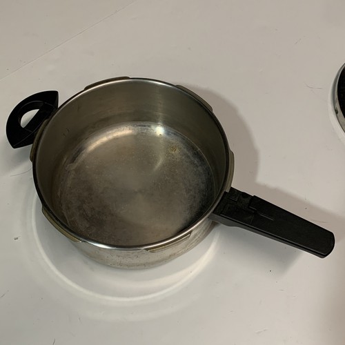 Fagor Rapida 4L Liter Pressure Cooker Stainless Steel Pot GAS INDUCTION ...