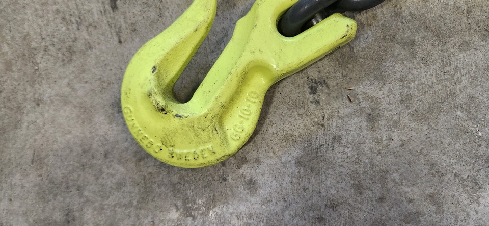 Gunnebo QOF 3/8" Chain 4'-6" Grade 100 4-Leg 22,900 Lb Basket Lifting ...