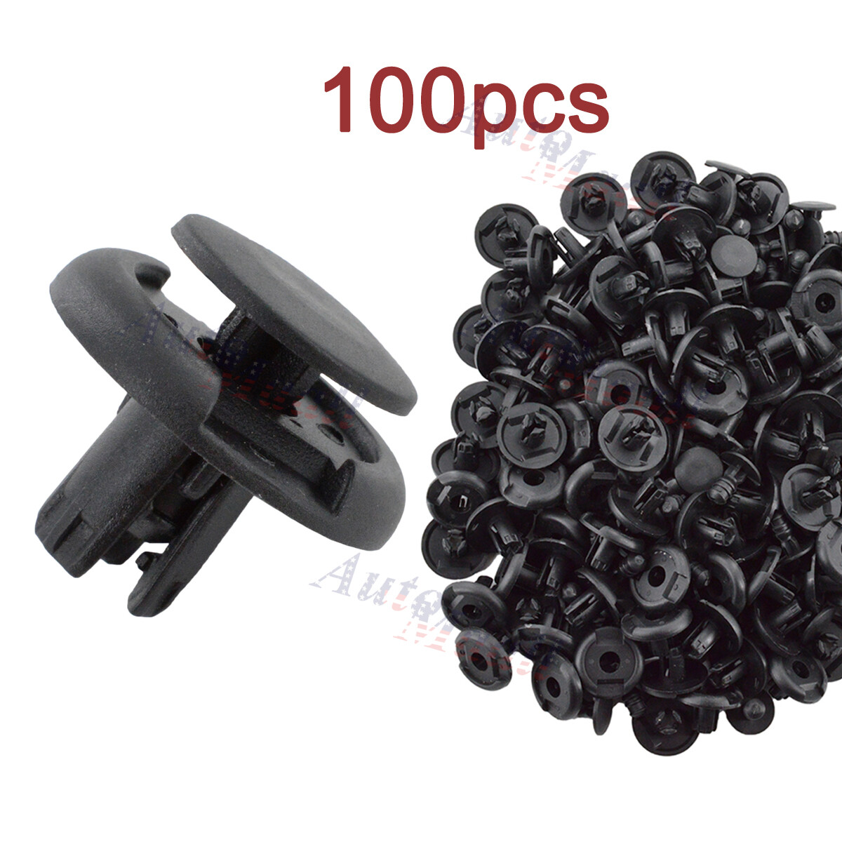 100pc Fender Bumper Clips For 7mm Hole Mitsubishi 3000GT Diamante ...