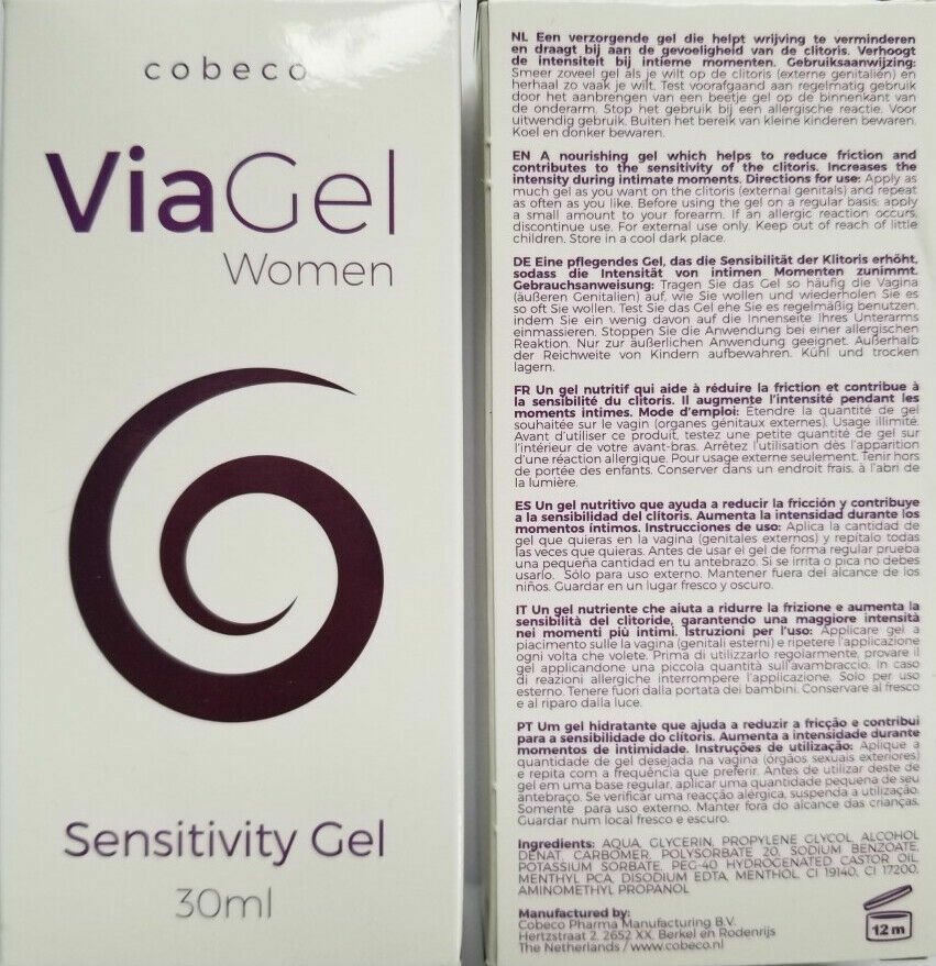 VIAGEL for WOMEN for HER Sensitivity Gel Cream Cobeco | eBay UK