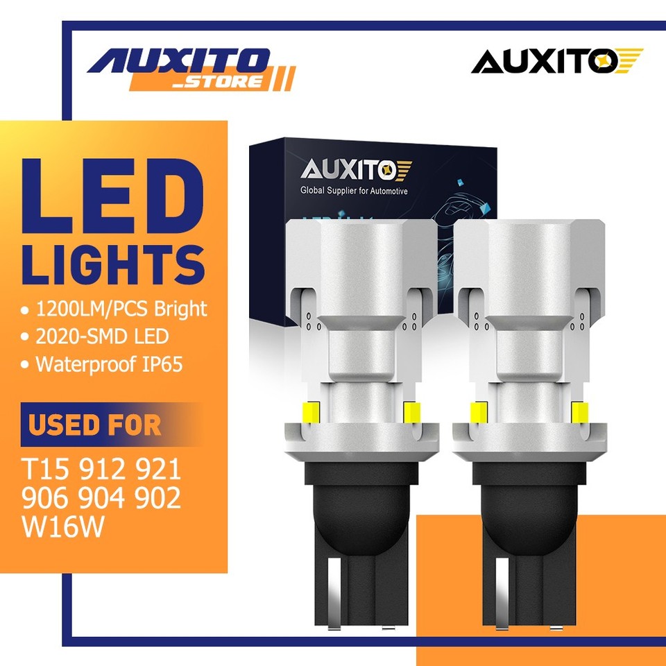 AUXITO Error Free 912 921 T15 LED Rear Left & Right Backup Reverse ...