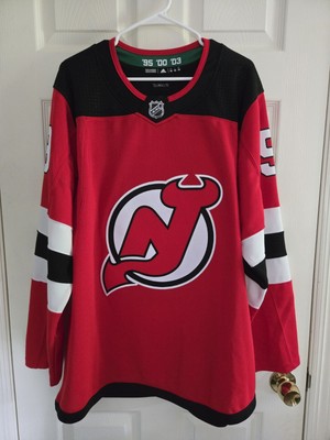 New Jersey Devils Authentic Adidas Home Jersey Taylor Hall - Size 52 | eBay