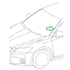 Toyota Genuine OEM MOULDING, WINDSHIELD, OUTSIDE LH LEXUS CT200H 75536 ...