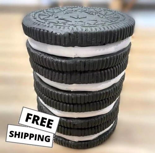 New Viral TikTok HomeGoods Oreo Sandwich Cookie Stool / Chair / Side ...