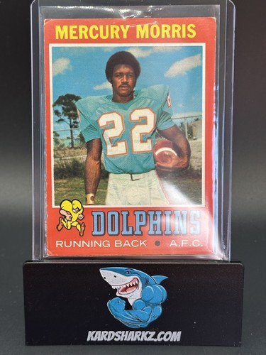 1971 Topps #91 Mercury Morris RC rookie low grade | eBay