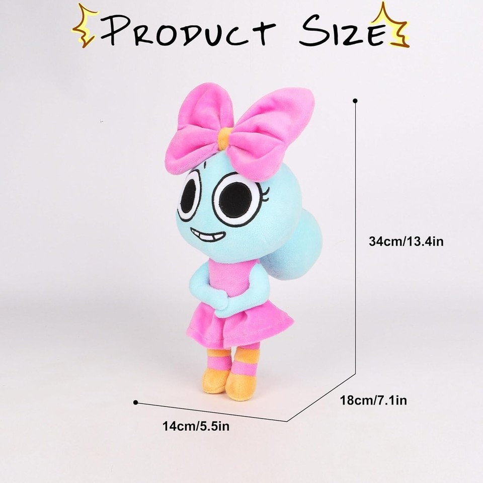 Dandy's World Horror Plush Dandy Figure Soft Stuffed Doll Toy Birthday ...