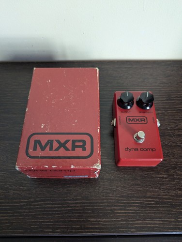 Vintage 1980s MXR Dyna Comp Compressor Effects Pedal Block Logo | eBay
