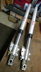 Ceriani forks Italy Inverted racing forks ducati honda Yamaha endurance ...