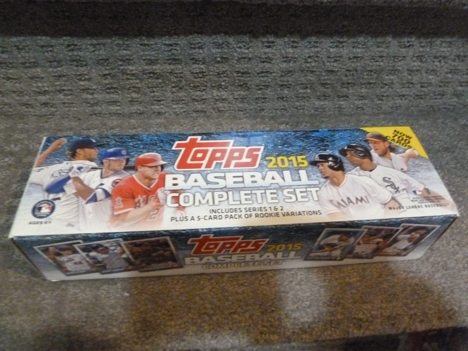 2013 2014 2015 2016 Topps Baseball Card Factory Sets (PLEASE READ) | eBay