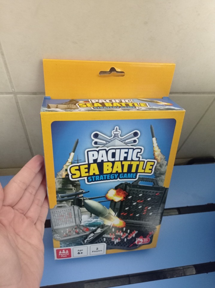 Pacific Sea Battle Strategy Board Game For 2 Players Red Deer Toys ...