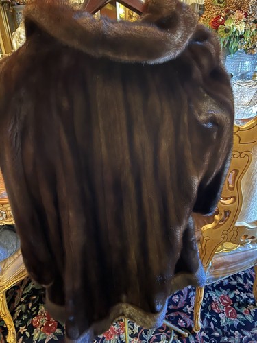 Fur Label authority dark brown mink coat | eBay