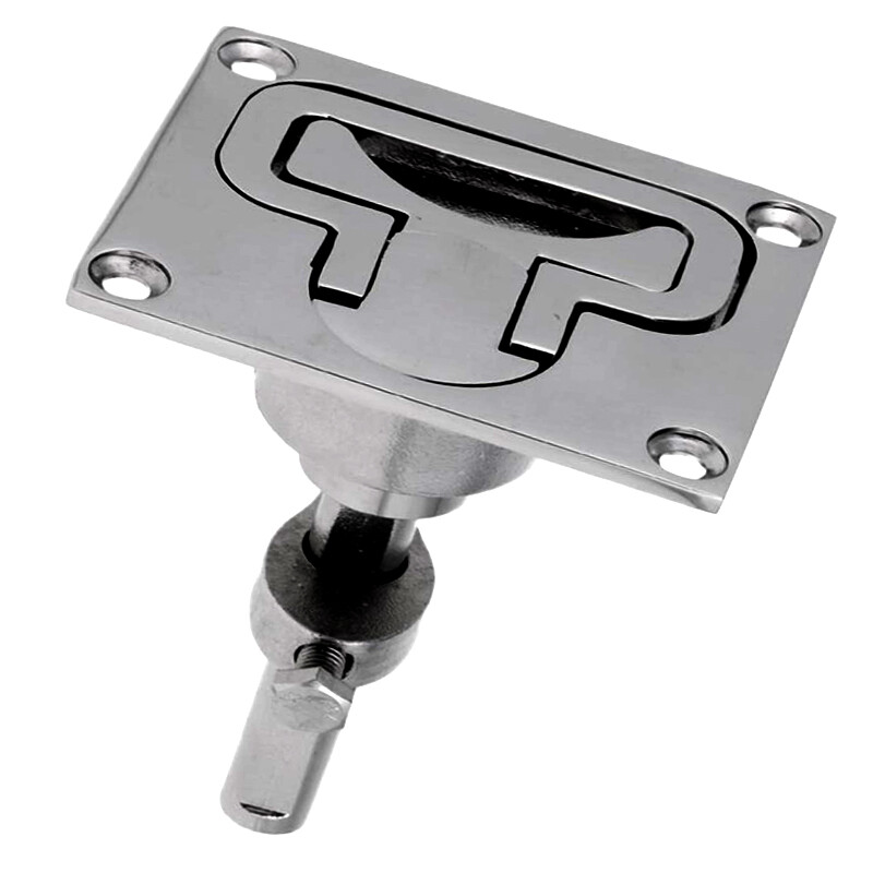 Lift Handle Ring Turning Lock Marine 316 Stainless Steel Hatch Latche ...