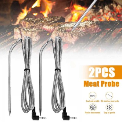 2PCS Replacement Probe Meat Temperature for PT1000 Pit Boss Pellet ...