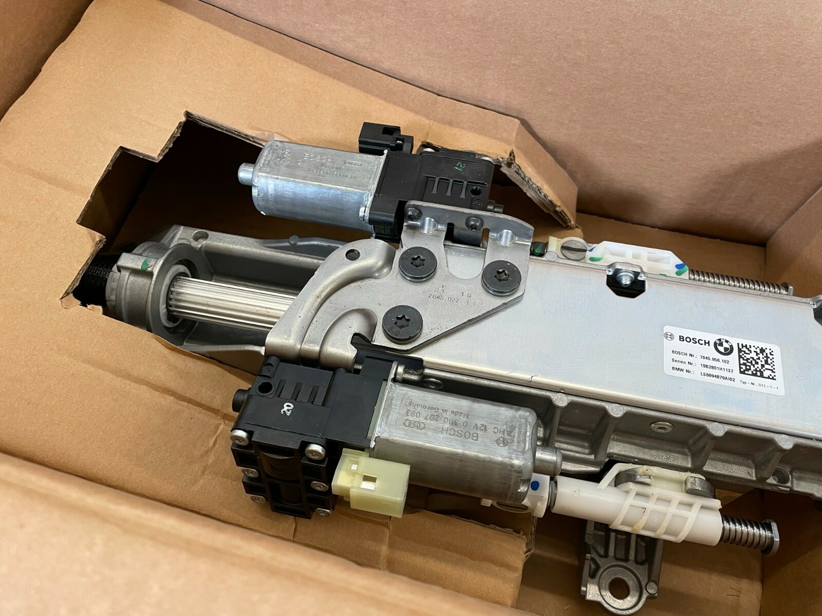 2019 BMW 7 Series 2993cc Diesel Electric Power Steering Column ...