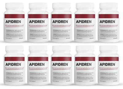 10 Pack Apidren, formula to help you burn fat-60 Capsules x10 | eBay ...