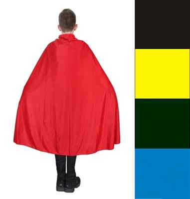 ADULT 58" SUPERHERO COSTUME CAPE SCI-FI VADER SUPER VILLAIN DEVIL ...