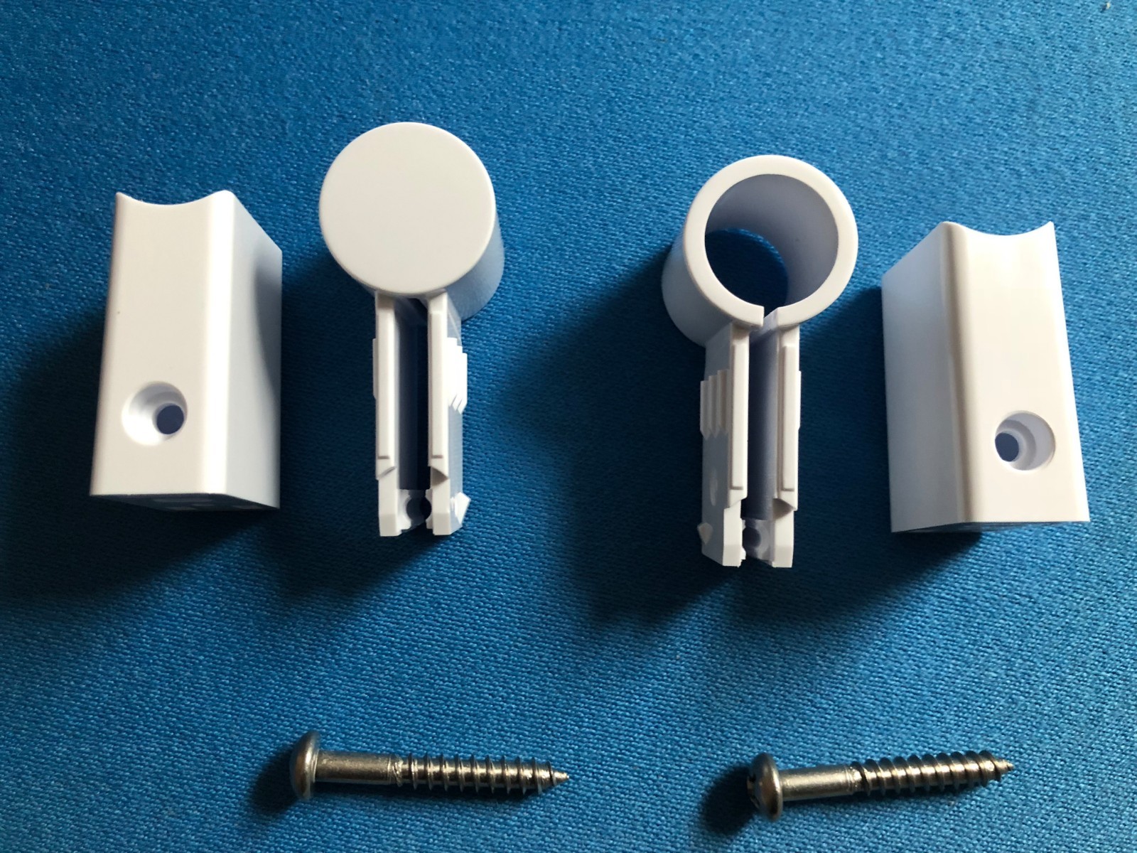 mira sport shower riser rail mounting fixing brackets old type 19mm ...
