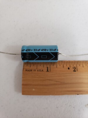 Electrolytic Capacitor 33uF @ 450V for Tube Amp Amplifier Filter Caps ...