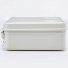 MUJI Steel tool box, approx. width 38.5 x depth 22.5 x height 9.5 cm ...