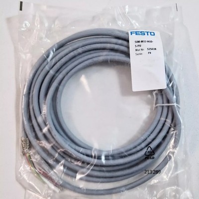 1PC New Festo SIM-M12-8GD-5-PU cable plug In Box Fast Shipping | eBay