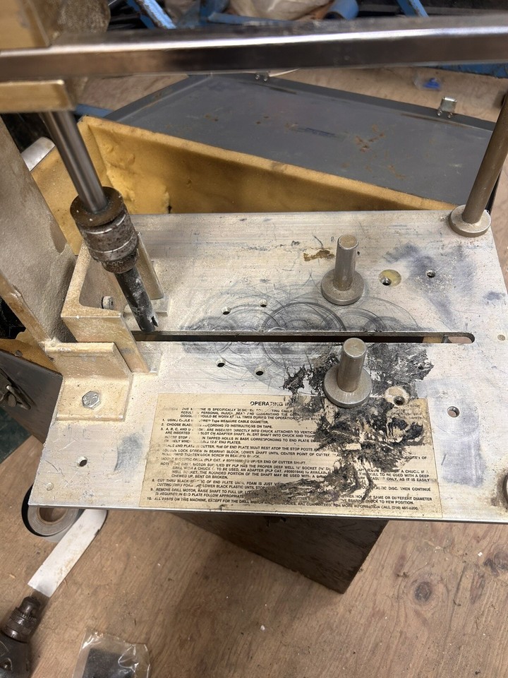 Preformed Line Products End Plate Cutter PLP Preform | eBay