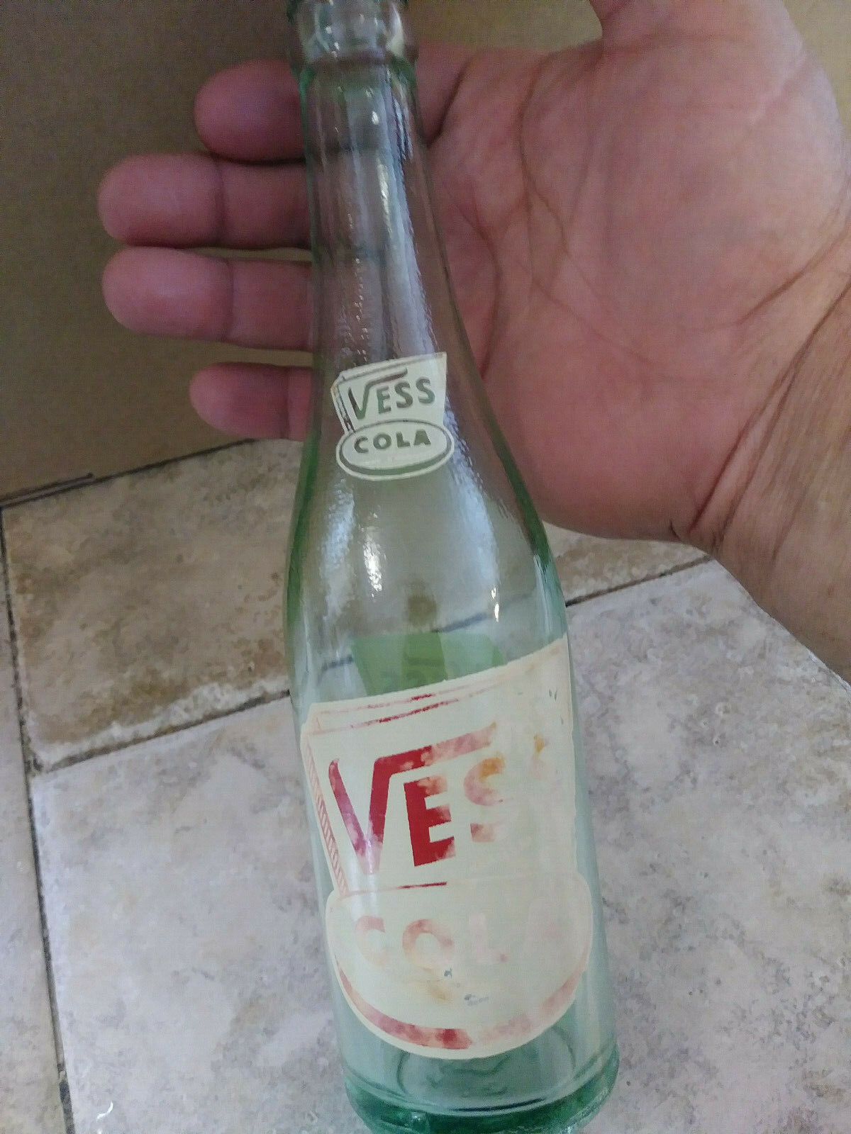 Vintage 1947 Vess Cola Soda Bottle 10 Ounce - Bottled COLUMBIA MISSOURI ...