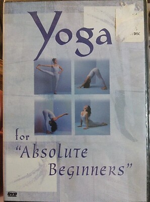 Yoga For Absolute Beginners (DVD, 2003) & Yoga For Beginners (DVD, 2006 ...