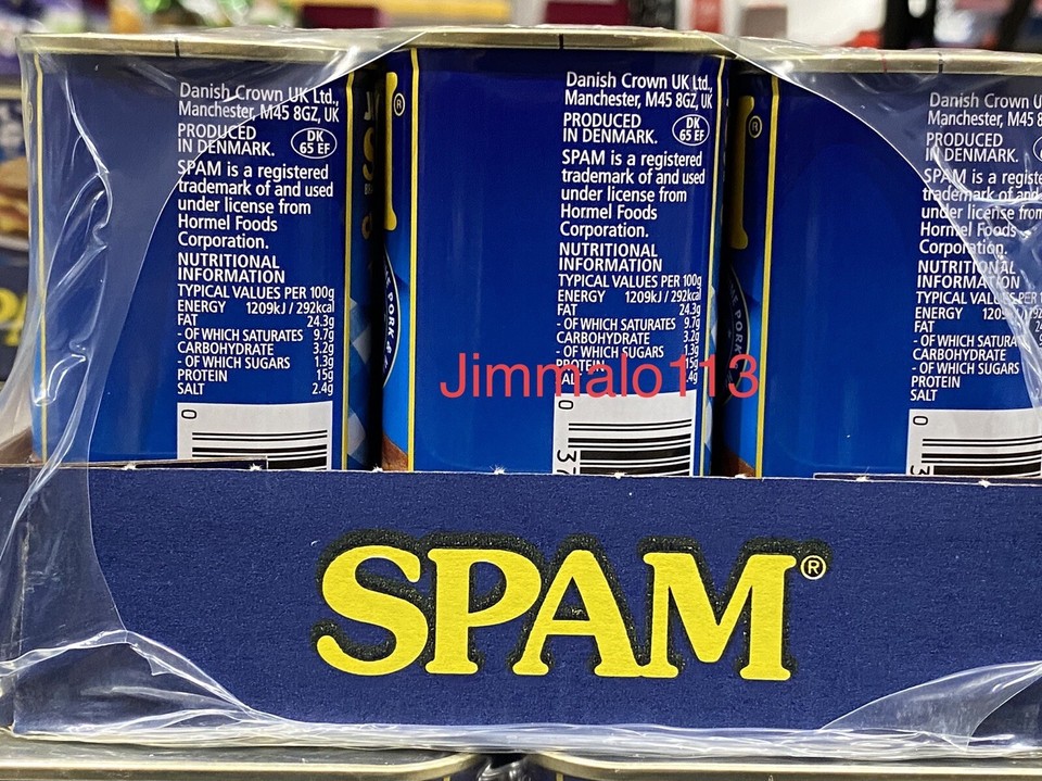 6 Tins SPAM Chopped Pork & Ham 340g - (Case Of 6) | eBay UK