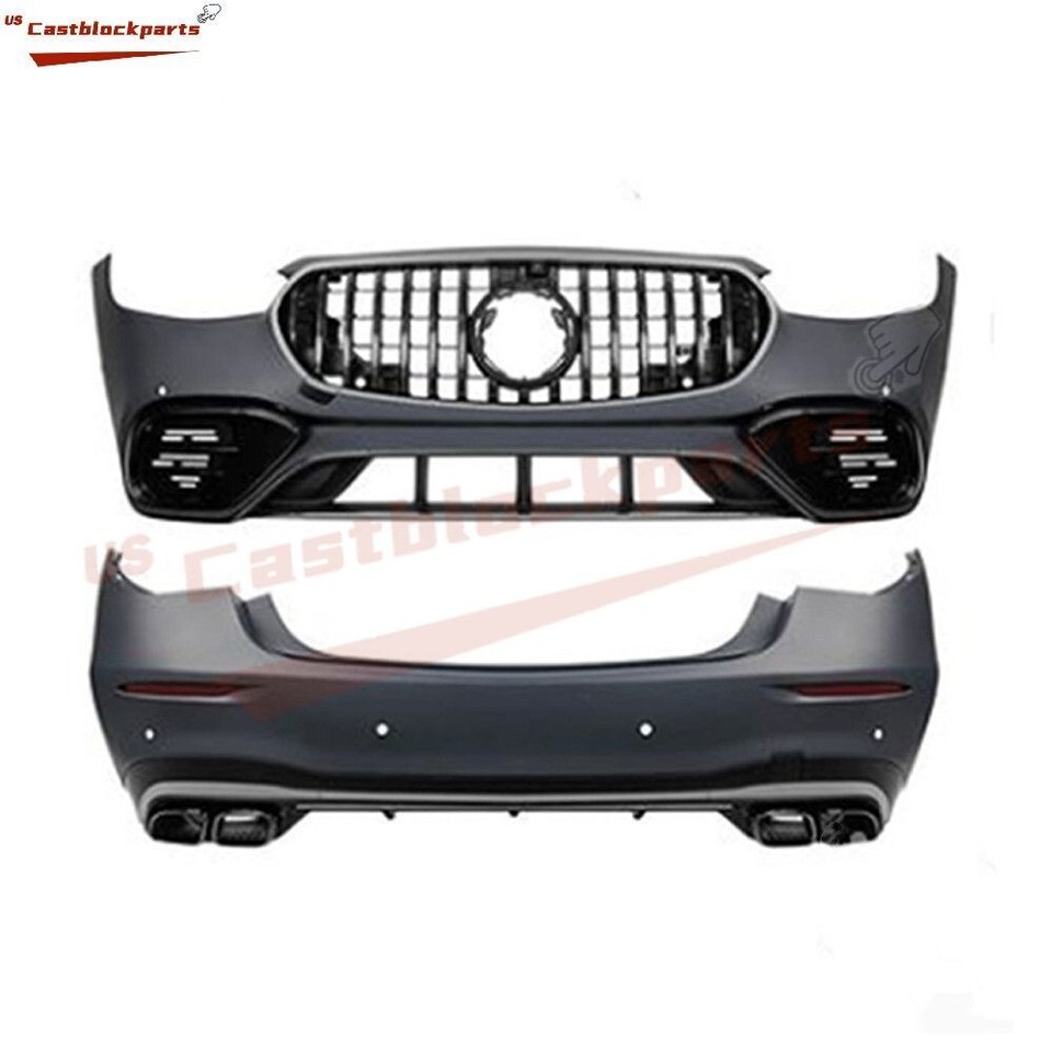 For 2021-2023 Mercedes S-Class W223 S500 S560 Facelift S63 AMG Bumper ...